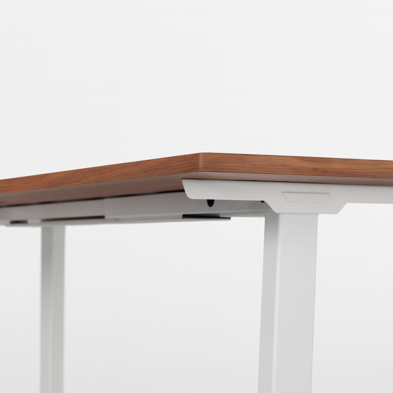 Mesa de escritorio eléctrica en ángulo PRISMA - Valemob